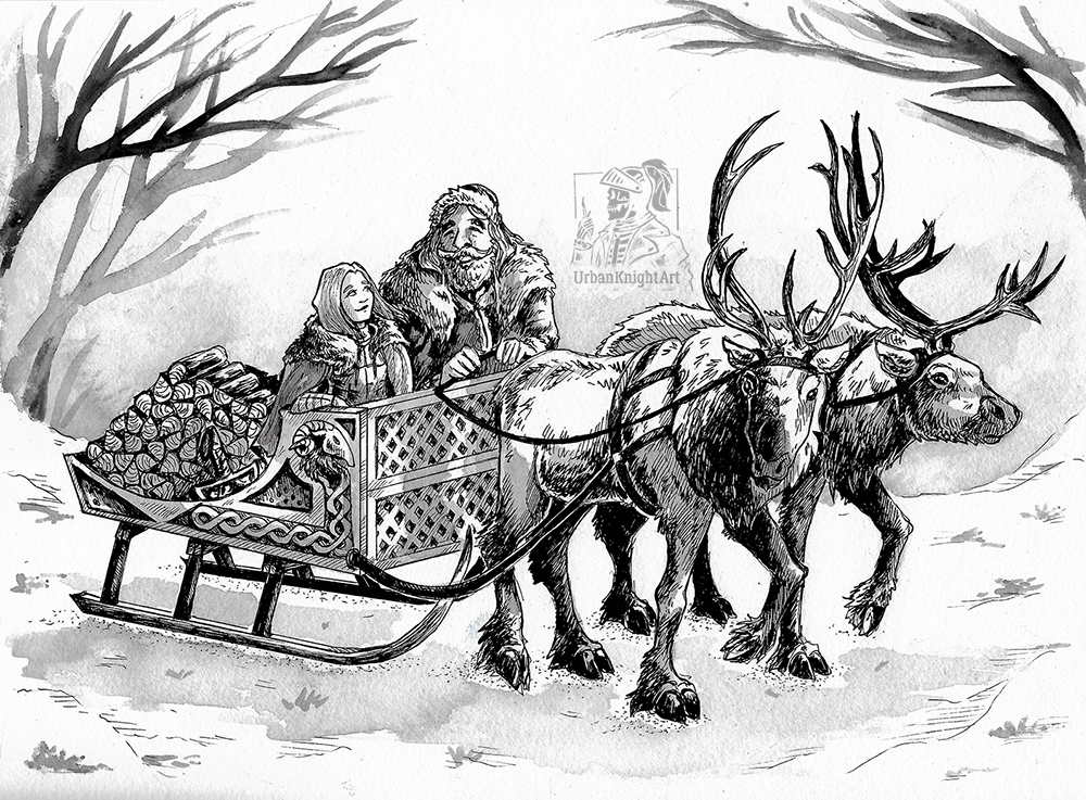 Father Yule – Urban Knight Art